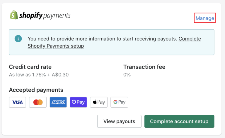 How to set up Shopify Payments & Checkout : Step-by-Step Guide